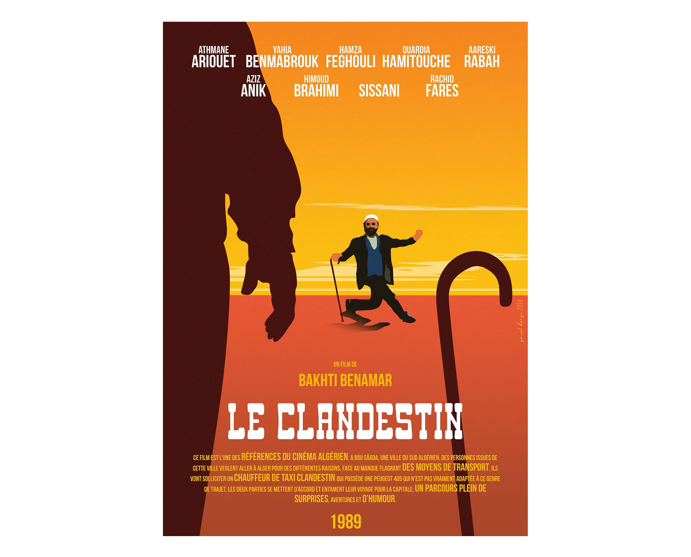 Le Clandestin - الطاكسي المخفي, Youcef Design | Elwani