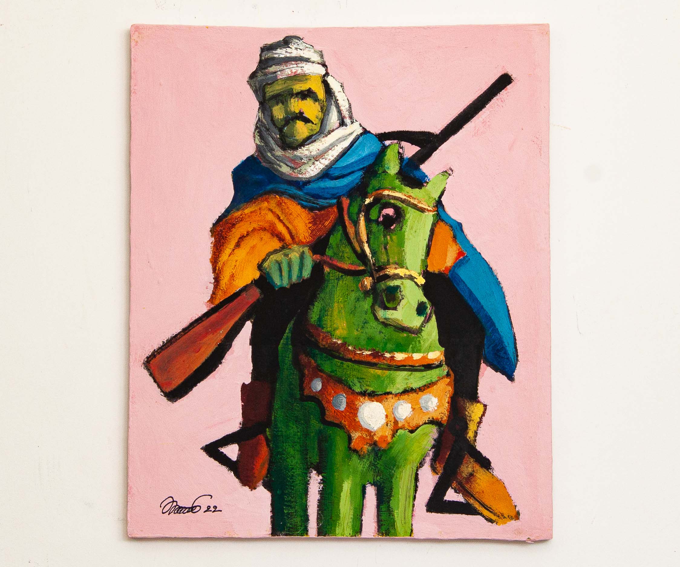 Cavalier de fantasia, Omar Rahmani | Elwani